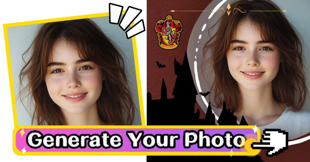 Embrace Your Gryffindor Spirit: Personalize Your Hogwarts ID Frame! - Vigoo