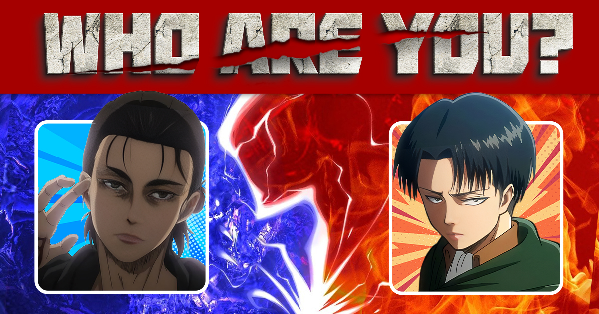 Eren's Passion or Levi's Cool: Who Are You?🤔 - Vigoo