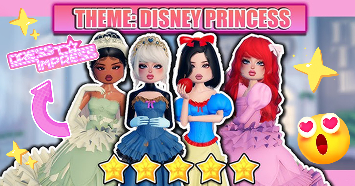 What Disney Princess Are You in Dress to Impress?👑 - Vigoo