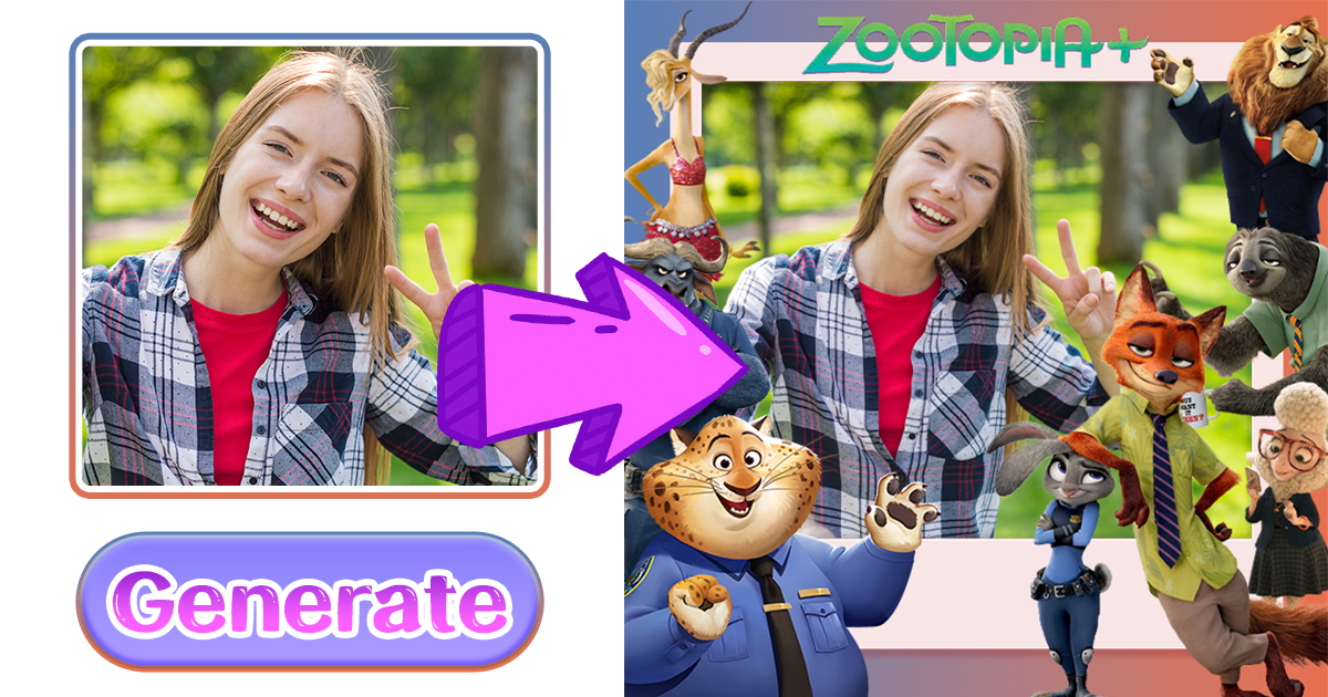 Zootopia's Wild & Wacky City Adventure Frame - Vigoo